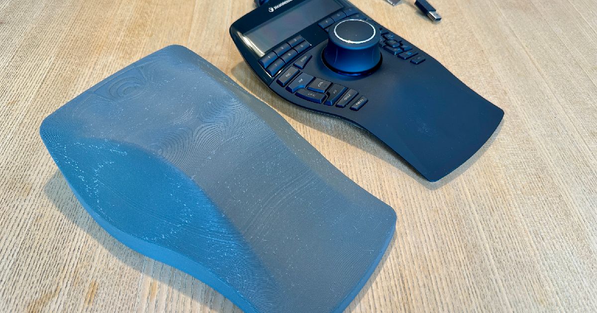 SpaceMouse Enterprise Abdeckung by Davidus | Download free STL model ...