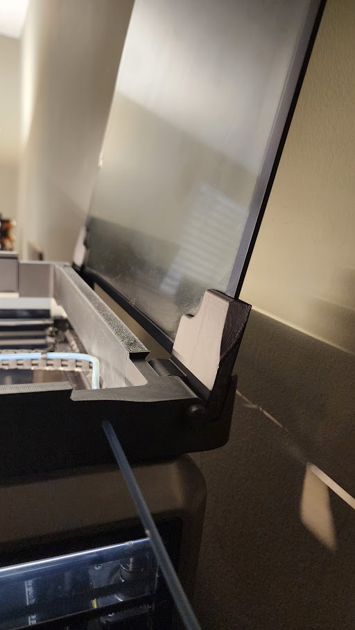 Creality K1 Max Hinged Lid Riser with LED Light Bar by Aaron Kelley ...