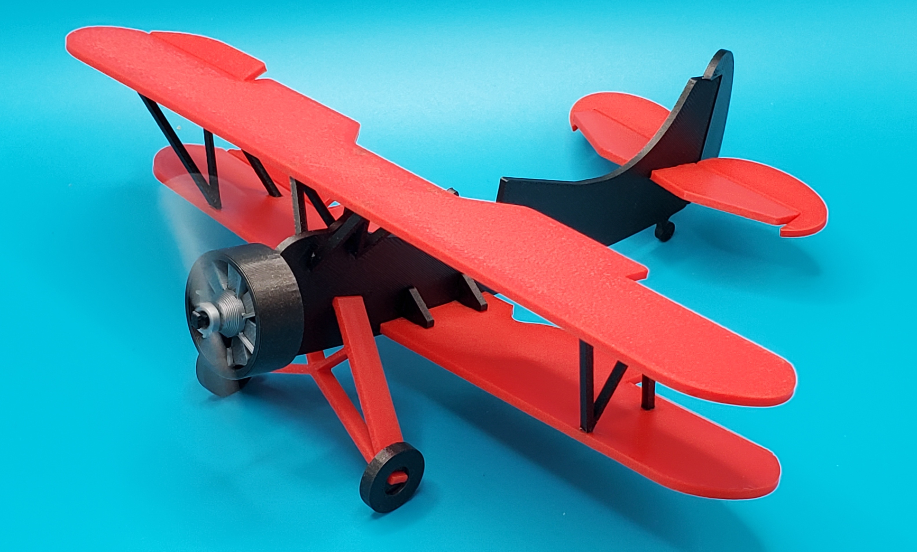 Waco UPF-7 Biplane Airplane Model Kit par Fight to Fly Designs ...
