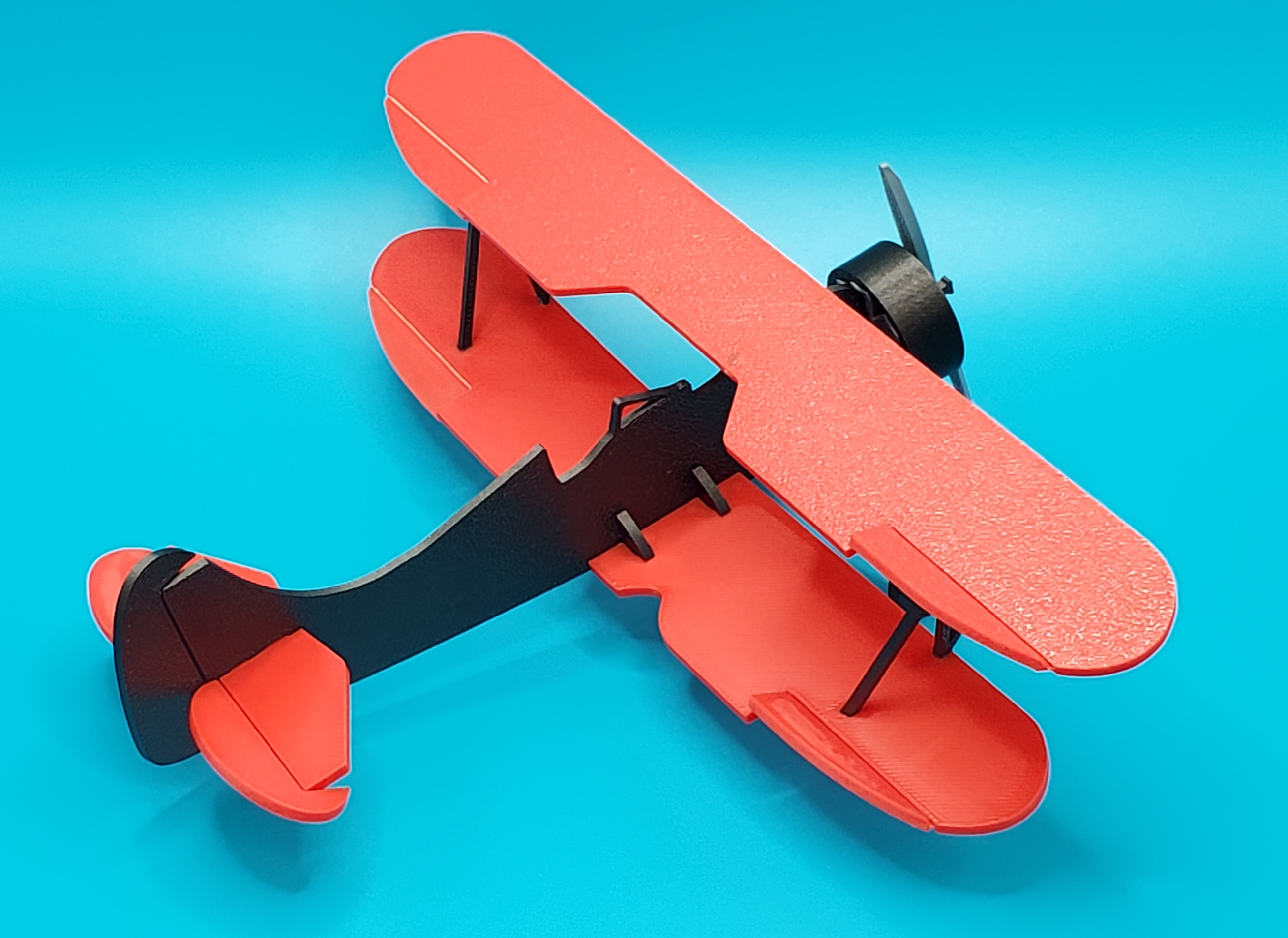 Waco UPF-7 Biplane Airplane Model Kit par Fight to Fly Designs ...