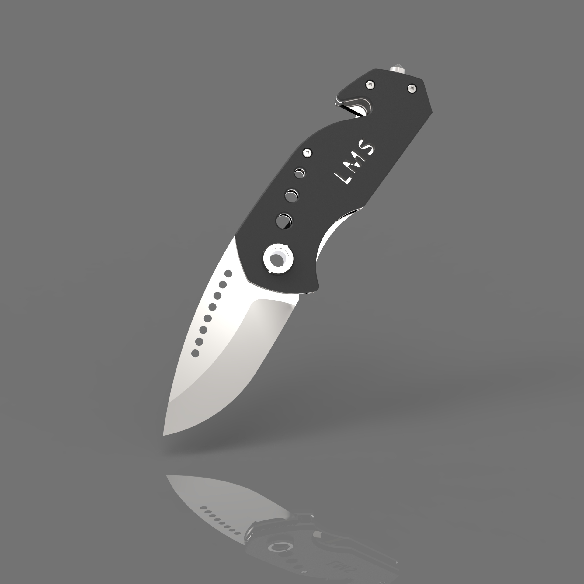 YJ-Knives_MSR_LMS_MODEL III_SMALL POCKET KNIFE by Mingsheng Lin ...