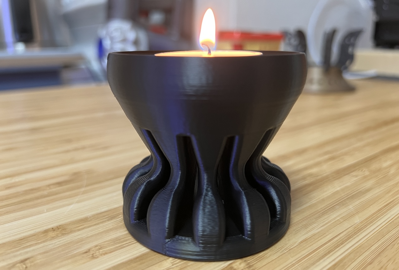 Tea Light Holder by muddymaker | Download free STL model | Printables.com