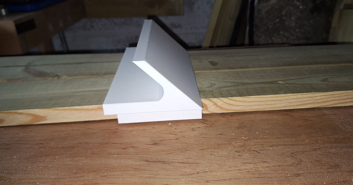 45 degree mitre box joint jig by MrSpaceman | Download free STL model ...