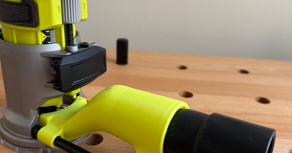 Ryobi Router Vacuum Adapter for Nilfisk Multi II 30 by ironfounderson ...