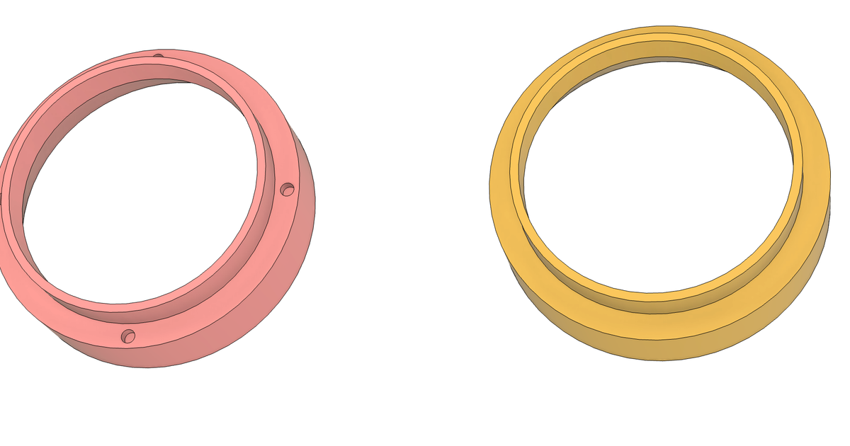 DOSING FUNNEL RING 58mm slim (Magnetic option available) by Raynovate ...