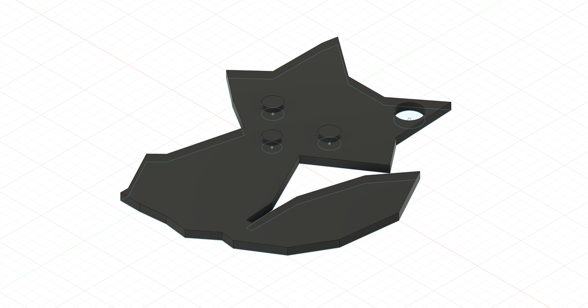 Fuchs Schlüsselanhänger by Finn3d | Download free STL model | Printables.com