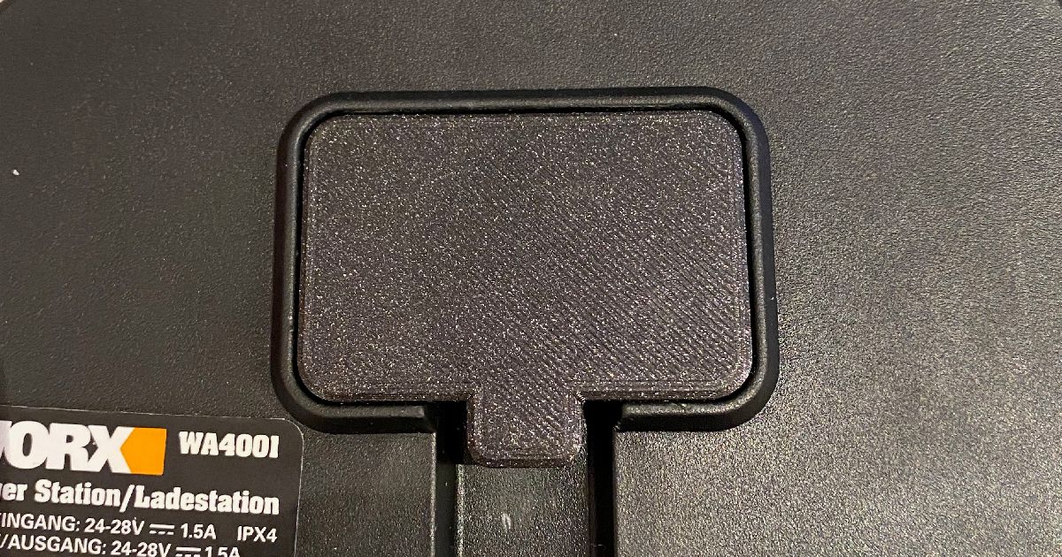 Worx Landroid Perimeter Wire Connector Cover by Glenn | Download free ...