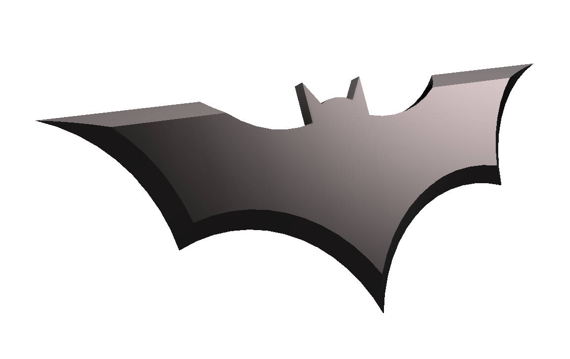 Batman Throwing Knife von Pradnyesh17 | Kostenloses STL-Modell ...