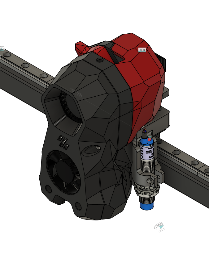 Ender 3 S1 MGN9H Stealthburner Mount by Marvin Smith | Download free ...