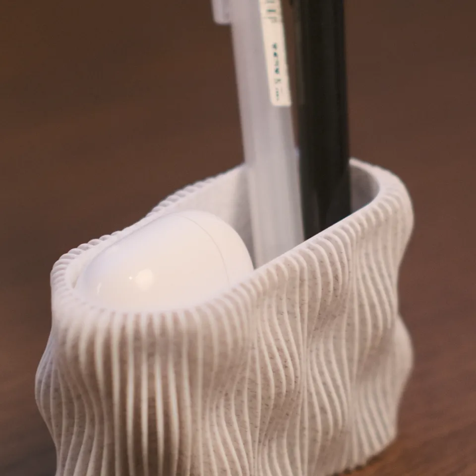 SLEEK WAVE HOLDER by Ho JER | Download free STL model | Printables.com