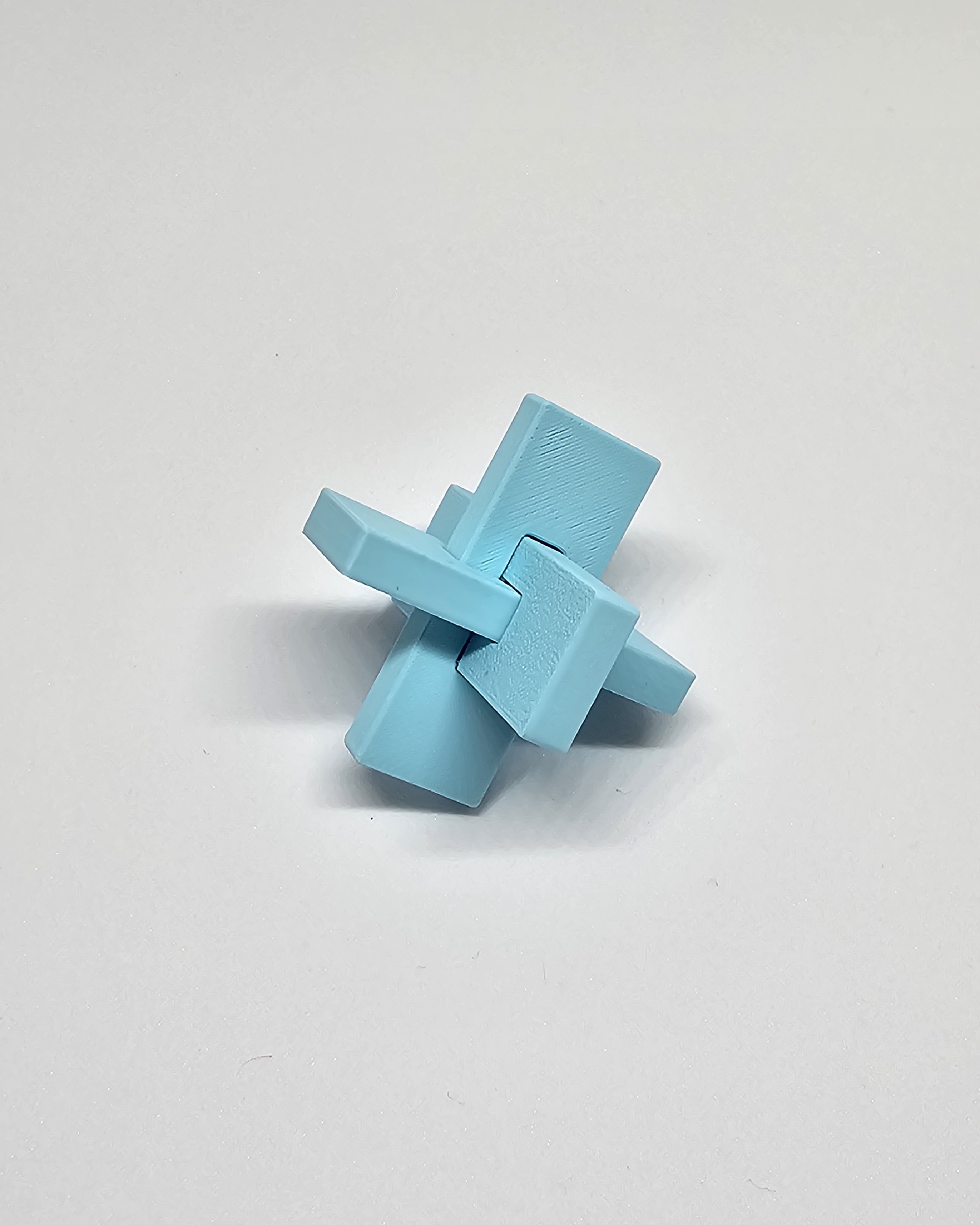3 Piece Cross Puzzle - Easy by RJ Design | Download free STL model ...