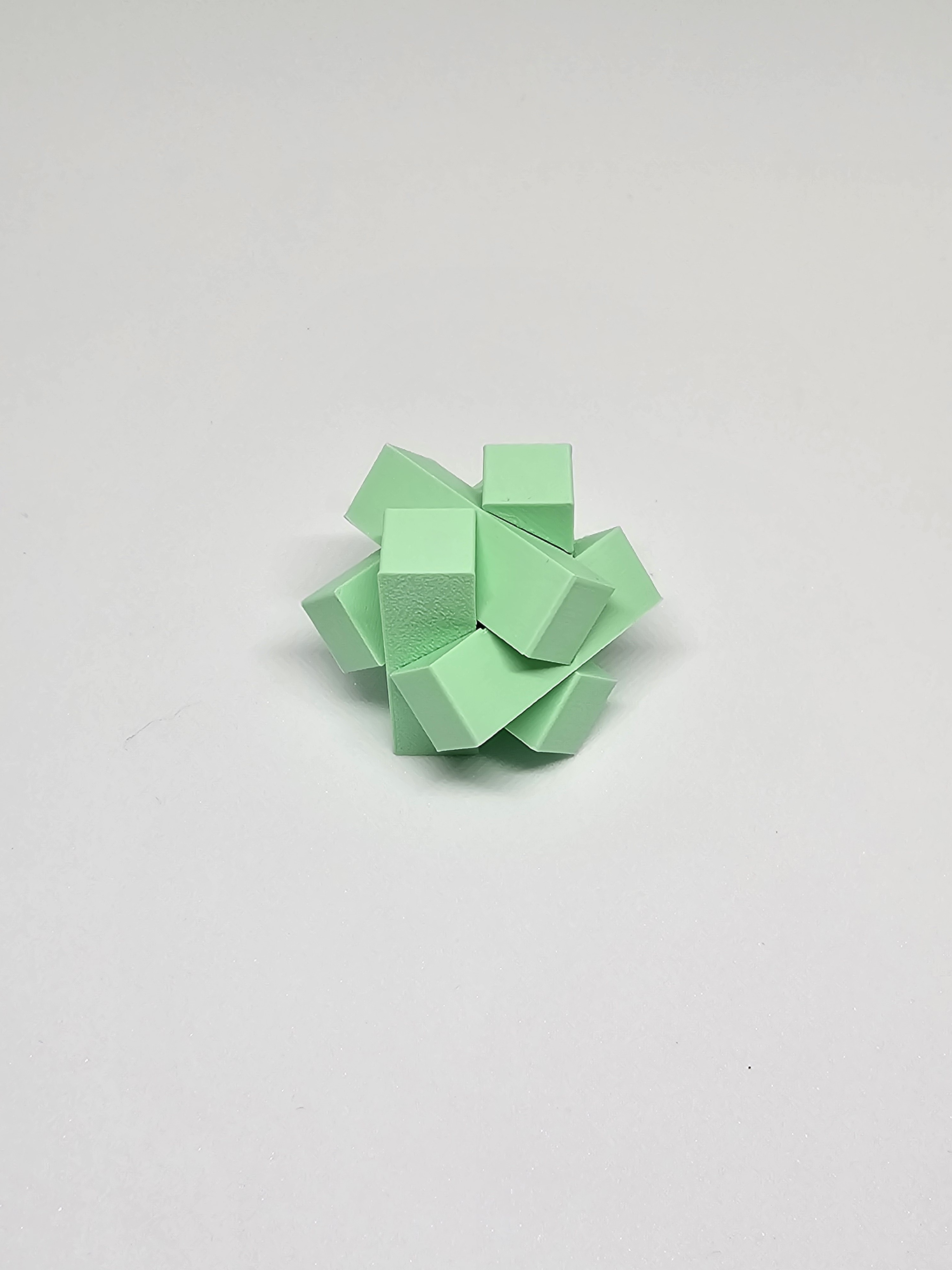 6 Piece Diagonal Burr Puzzle by RJ Design | Download free STL model ...