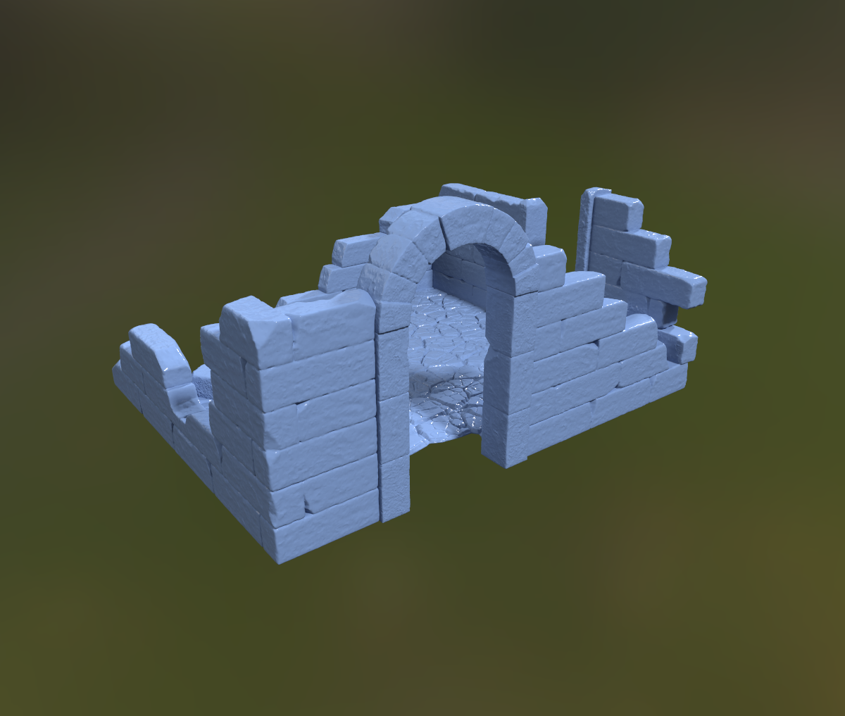 Ruins by Yoshi | Download free STL model | Printables.com