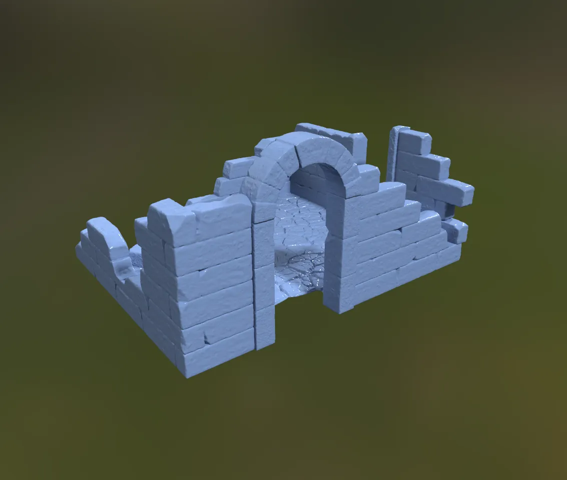 Ruins by Yoshi | Download free STL model | Printables.com