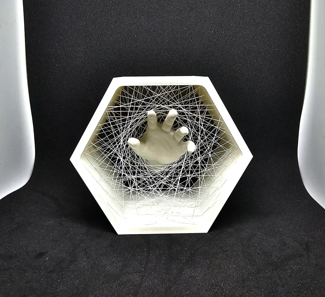 Suspended Hand Vortex Remix by RJ Design | Download free STL model ...