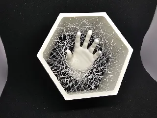 Suspended Hand Vortex Remix by RJ Design | Download free STL model ...