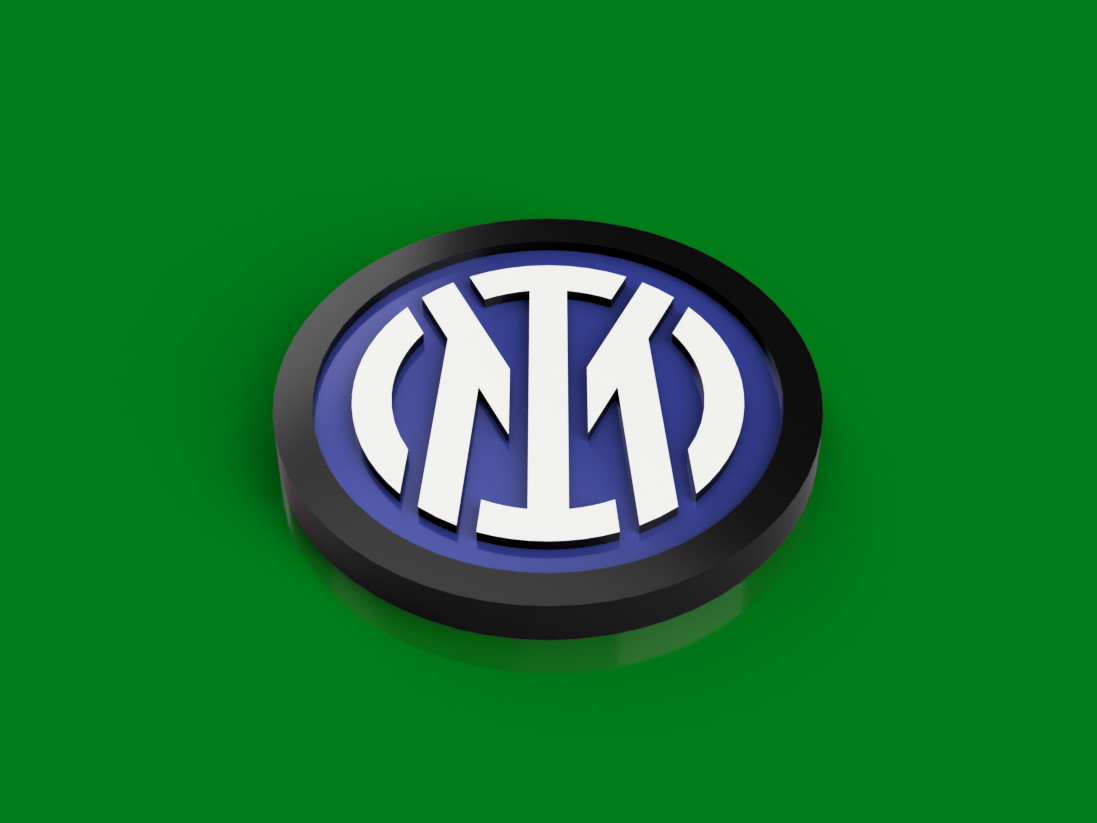 Escudo Inter Milan by dpnd3d | Download free STL model | Printables.com