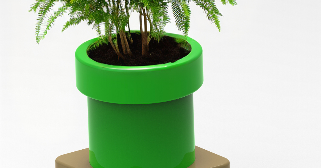 Super Mario Plant Pot by Beeverdan | Download free STL model ...