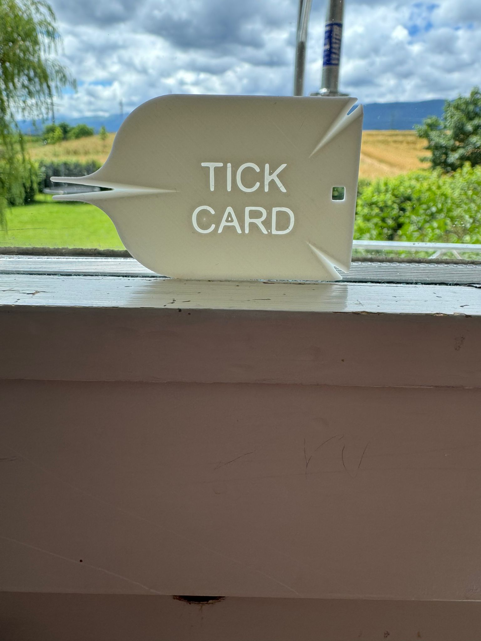 TICK CARD by Elias Porchet | Download free STL model | Printables.com