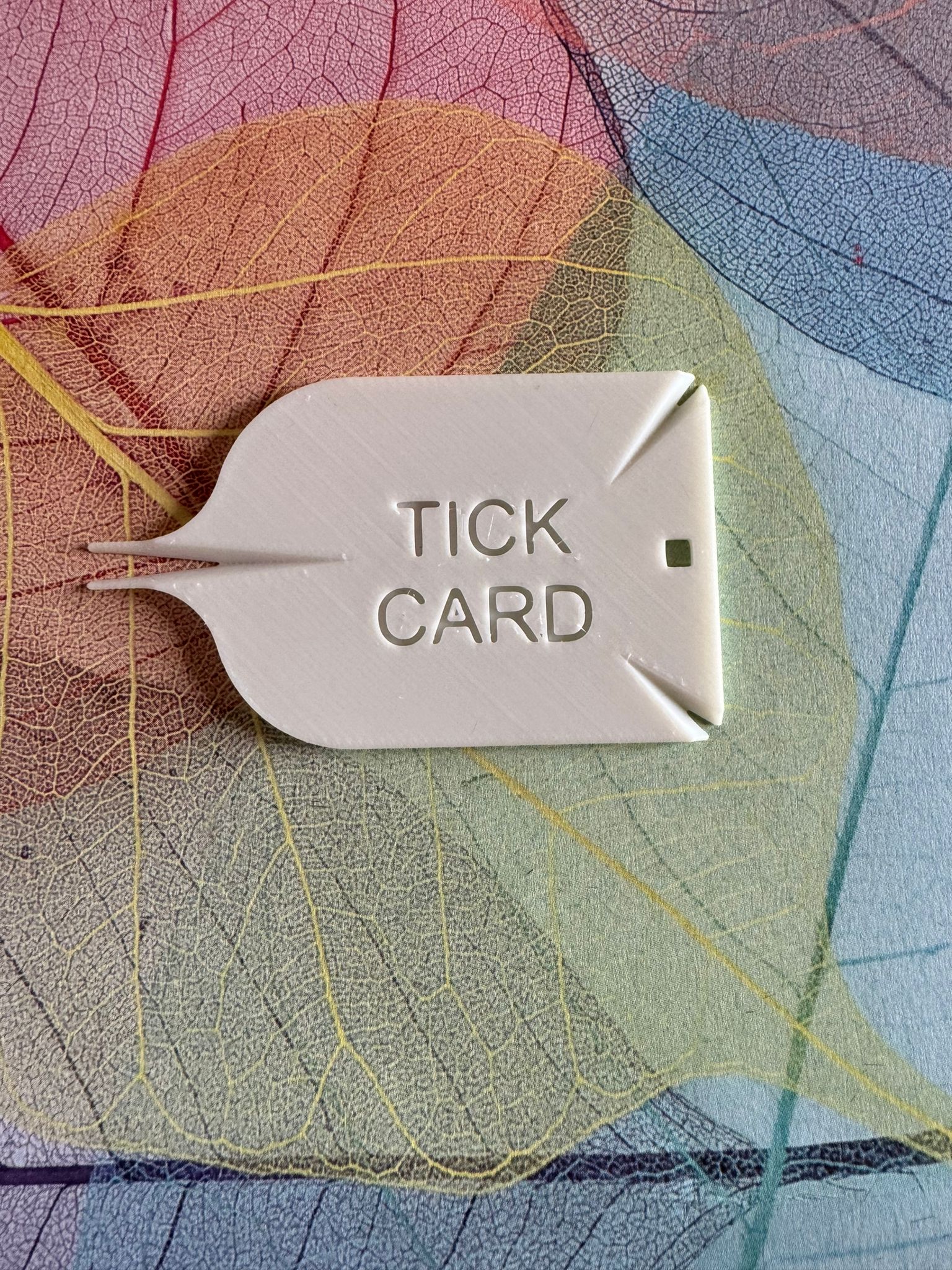 TICK CARD by Elias Porchet | Download free STL model | Printables.com