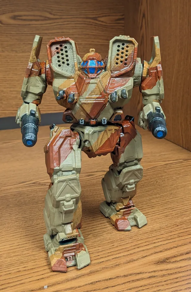 Articulated MWO Mauler Mech by Joseph Otterby | Download free STL model ...