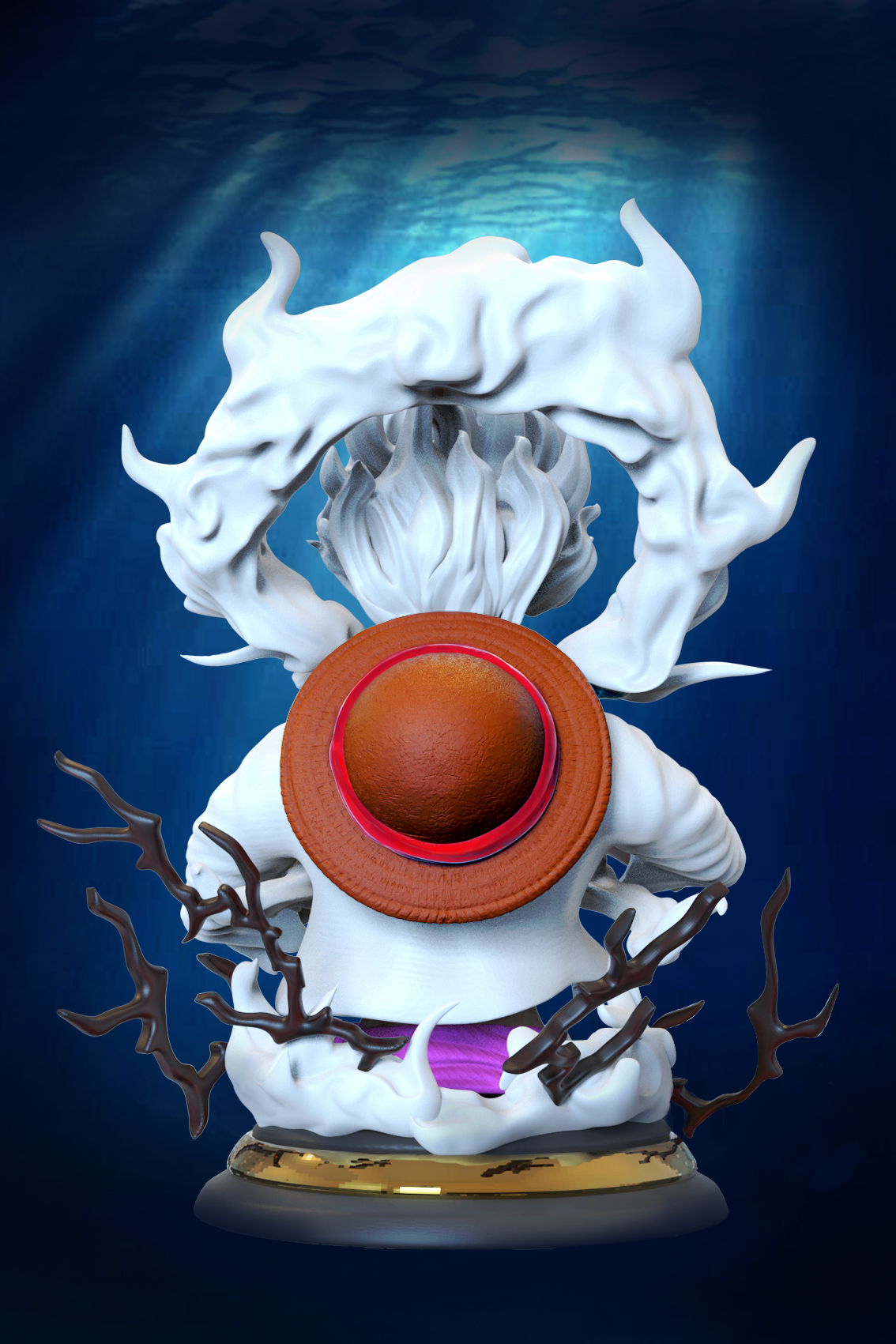 LUFFY GEAR 5 by Mãos mágicas Da arte | Download free STL model ...