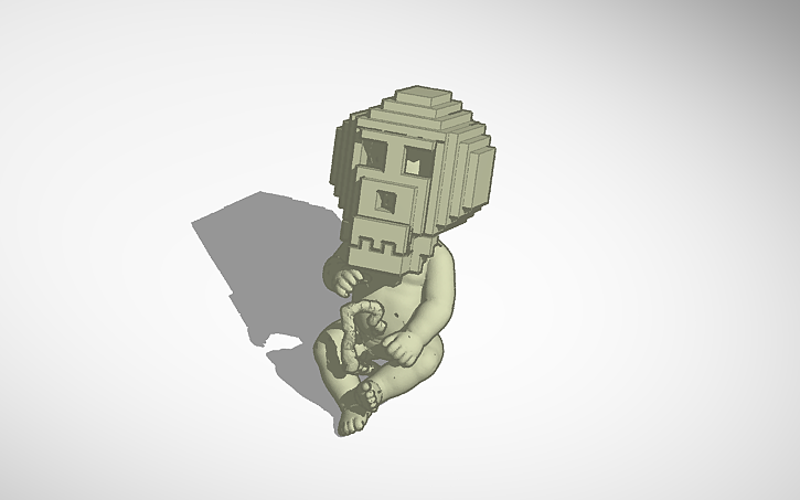 8 bit foetus by anthonyturducken | Download free STL model | Printables.com