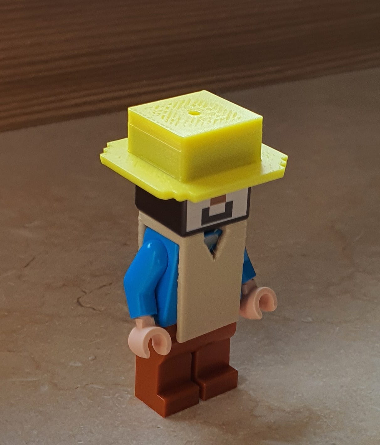 Minecraft hat and vest by jhe42 | Download free STL model | Printables.com