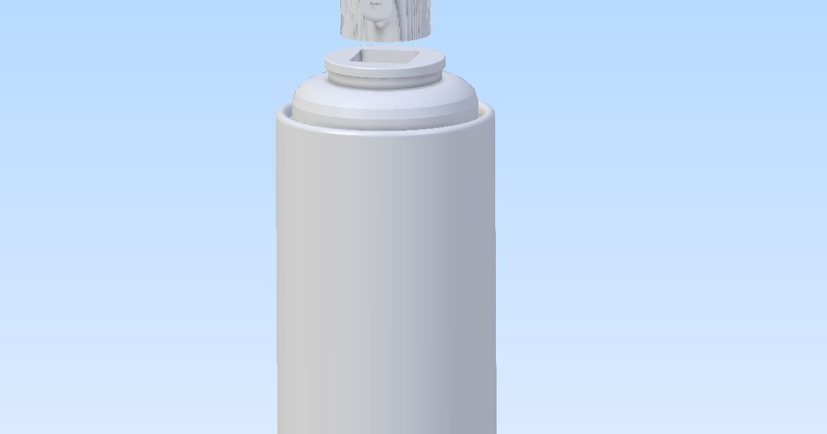 Spray paint fidget clicker (cherry mx switch) by BbxDesigns | Download ...