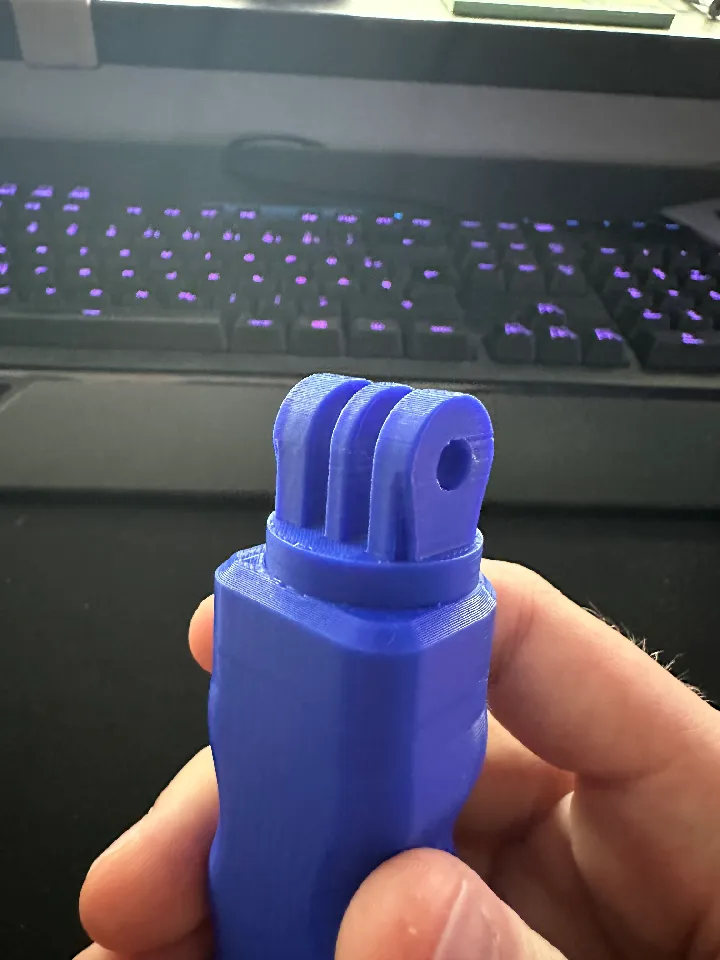 GoPro Handle by Rettex31 | Download free STL model | Printables.com