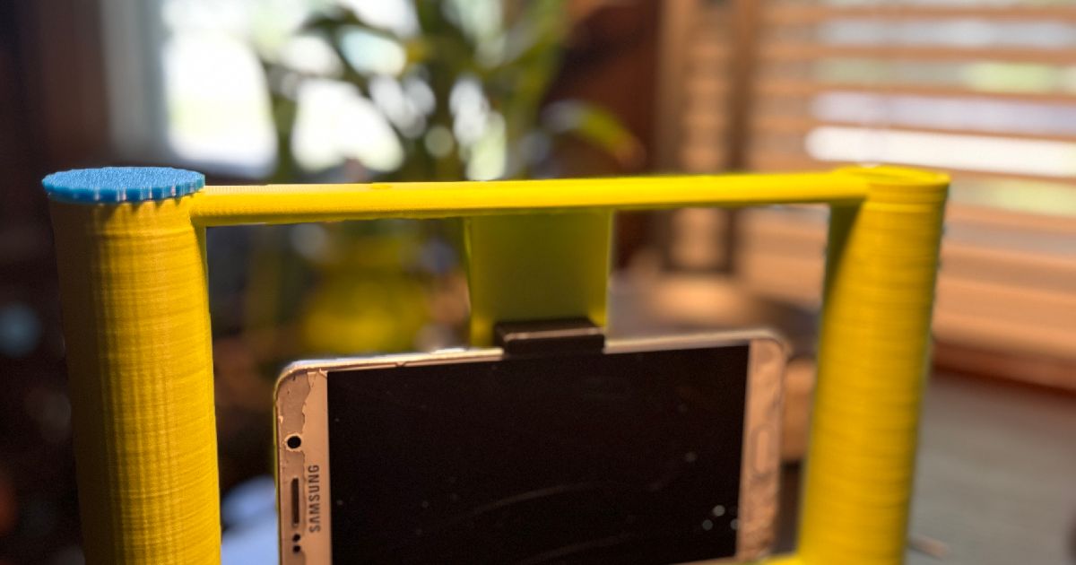 Universal Phone Stabilizing Camera Rig by Morpheoso | Download free STL ...