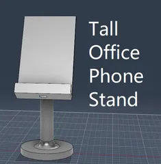 Tall Phone Stand (14cm) by Talton | Download free STL model ...