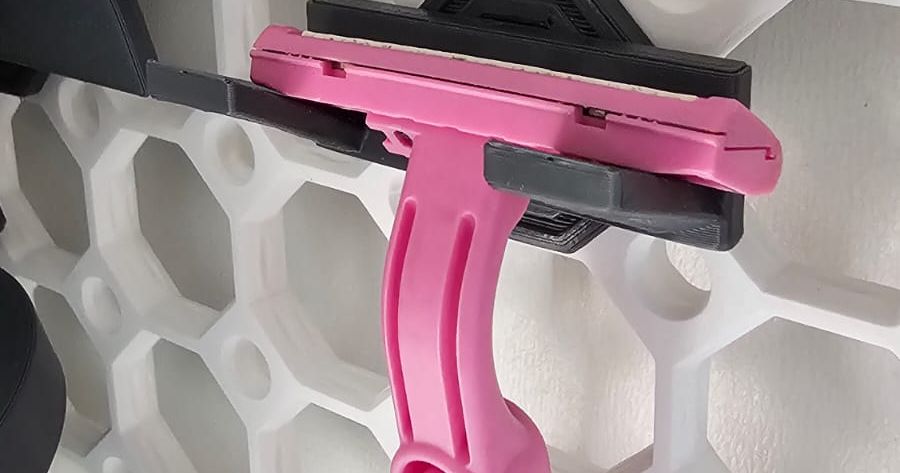 Razor/shaver holder for multiboard by NelisW | Download free STL model ...