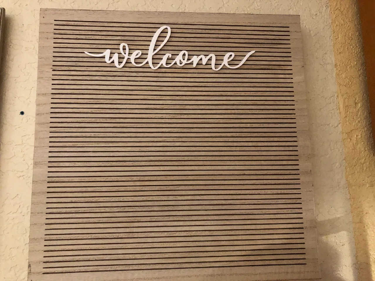 Welcome Cursive Sign for Letter Board by RiceRocket | Download free STL ...