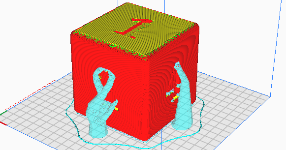 6 Sided Dye (Presliced 10% Infill Tree Suports) por De_Contractor ...