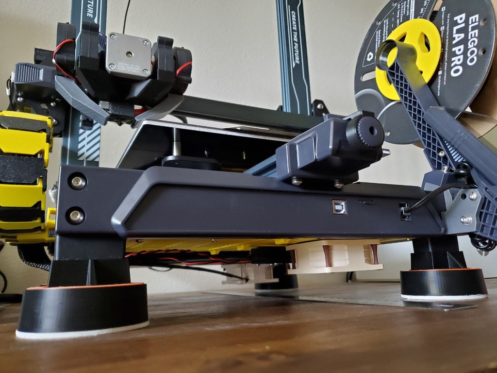 Elegoo Neptune 3 Pro / 4 Pro feet riser compatible with Celestron ...