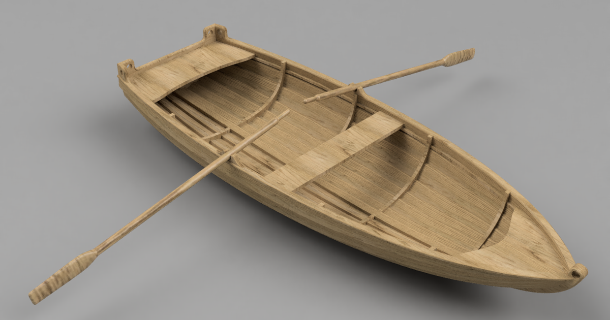 Dinghy 01 by Wilko | Download free STL model | Printables.com