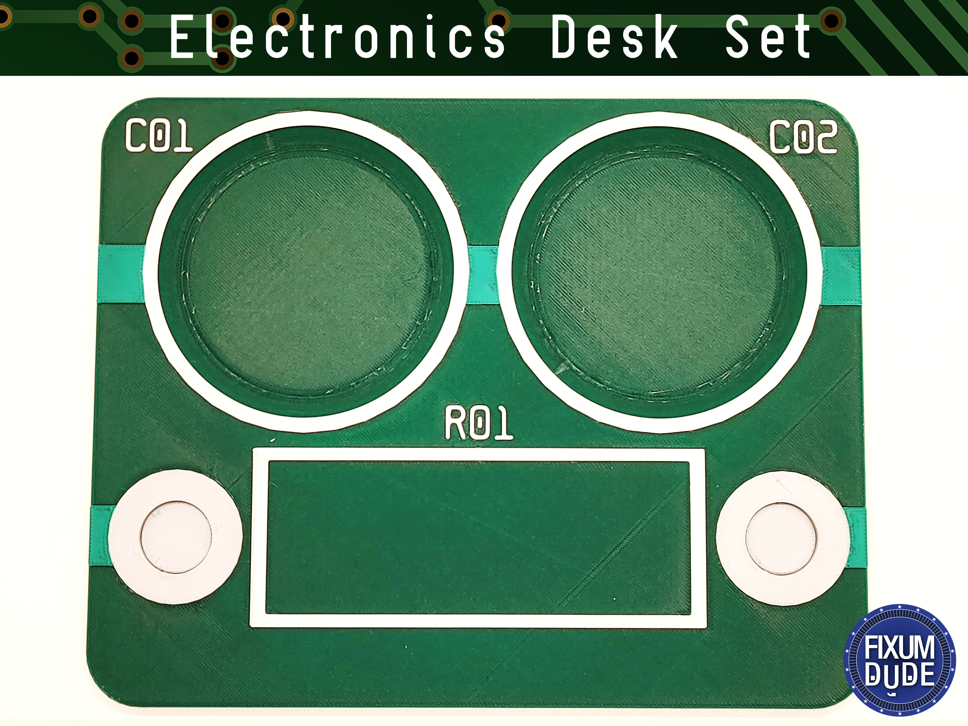 Electronics Desk Set by fixumdude | Printables Store