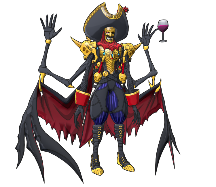 Bolboutamon with wine glass from Digimon by Skeleton Dan | Download ...