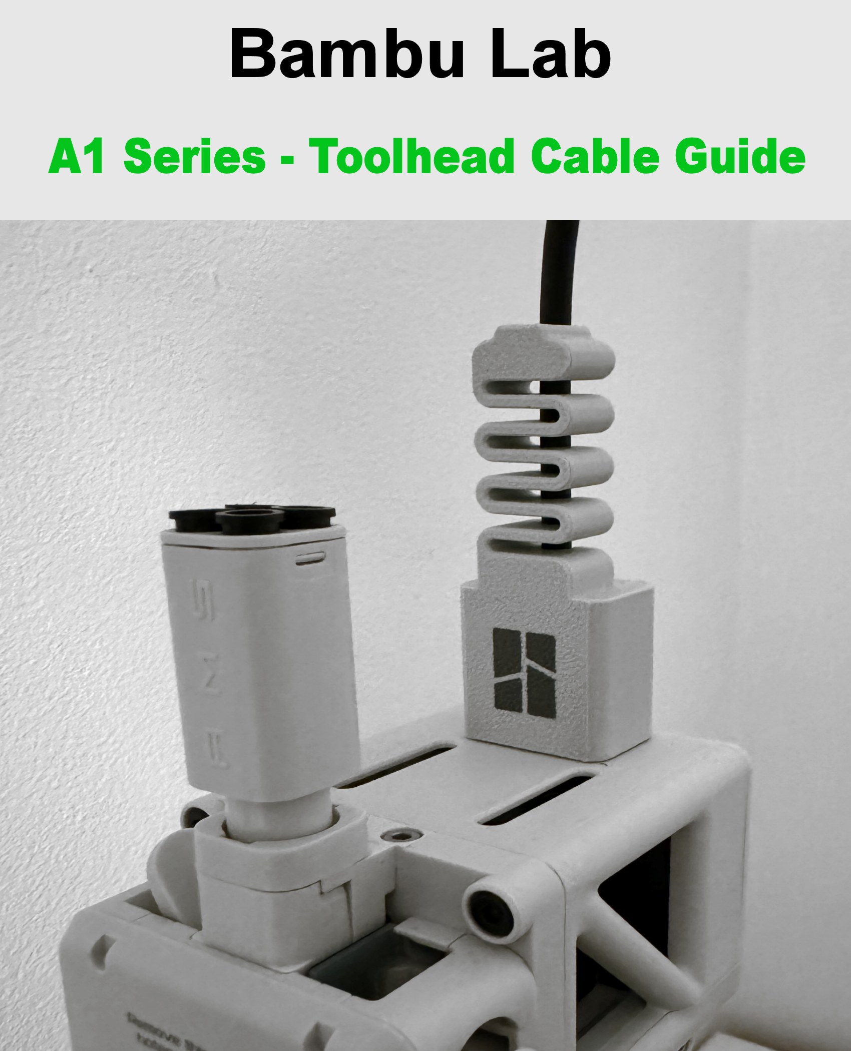 Bambu Lab A1 Series - Toolhead Cable Guide da STORM DESIGN | Scarica il ...