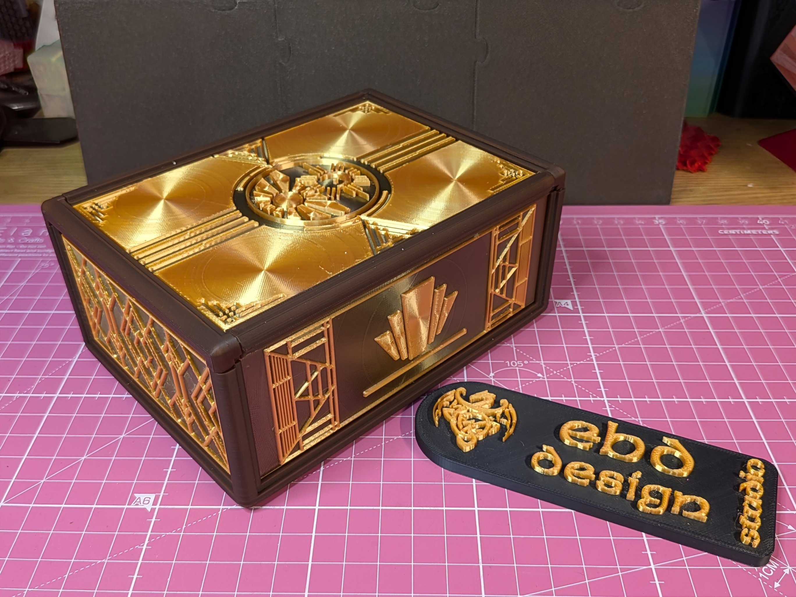 Art Deco Styled Box by EBD Design Studio | Download free STL model | Printables.com
