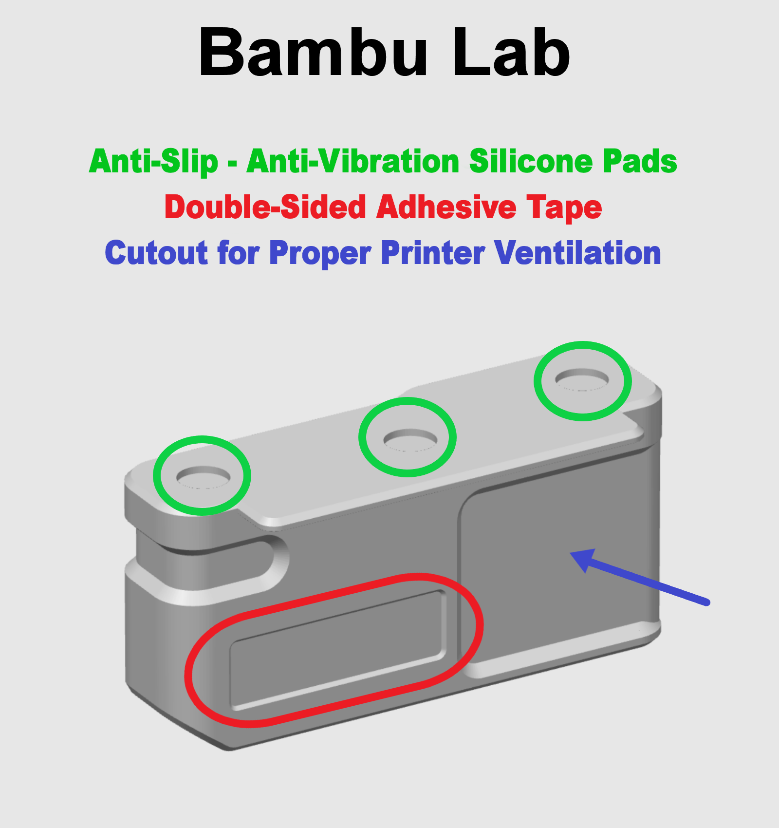 Bambu Lab A1 Mini - Stand for Scraper, Filament Cutter & Tweezers by ...