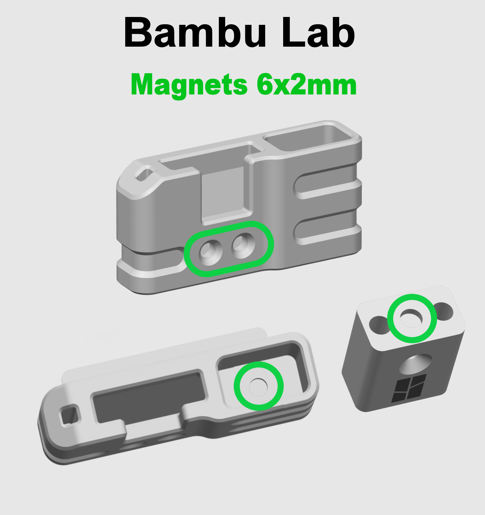 Bambu Lab A1 Mini - Stand for Scraper, Filament Cutter & Tweezers by ...