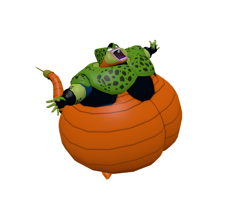Exploding Cell from Dragon Ball Z por Skeleton Dan | Descargar modelo ...