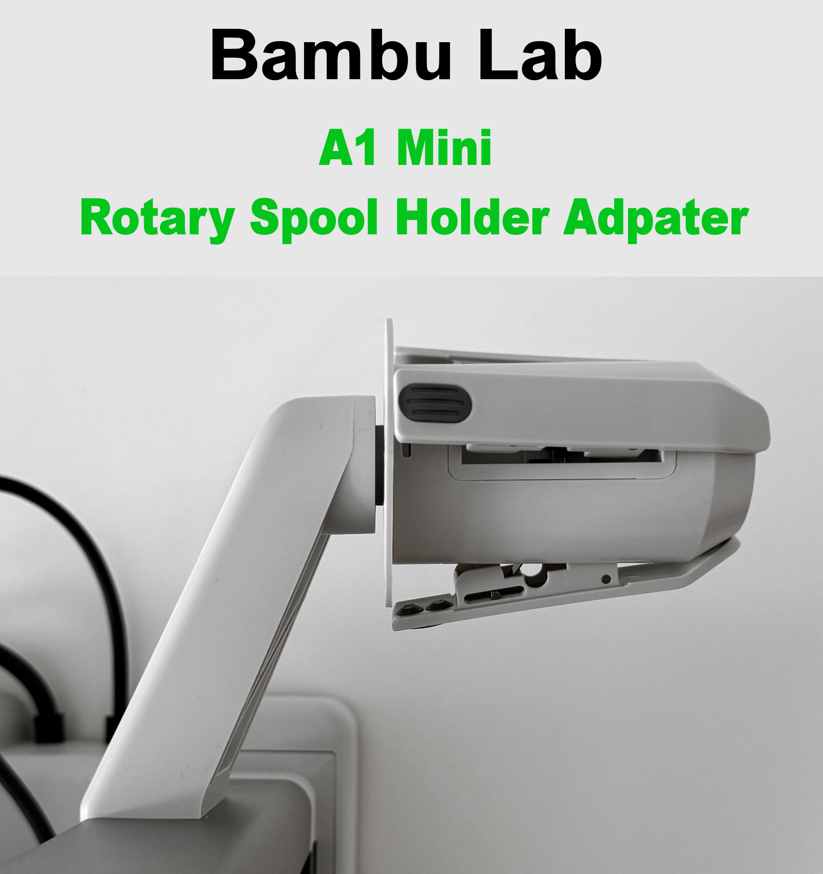 Bambu Lab A1 Mini - Rotary Spool Holder Adpater by STORM DESIGN ...