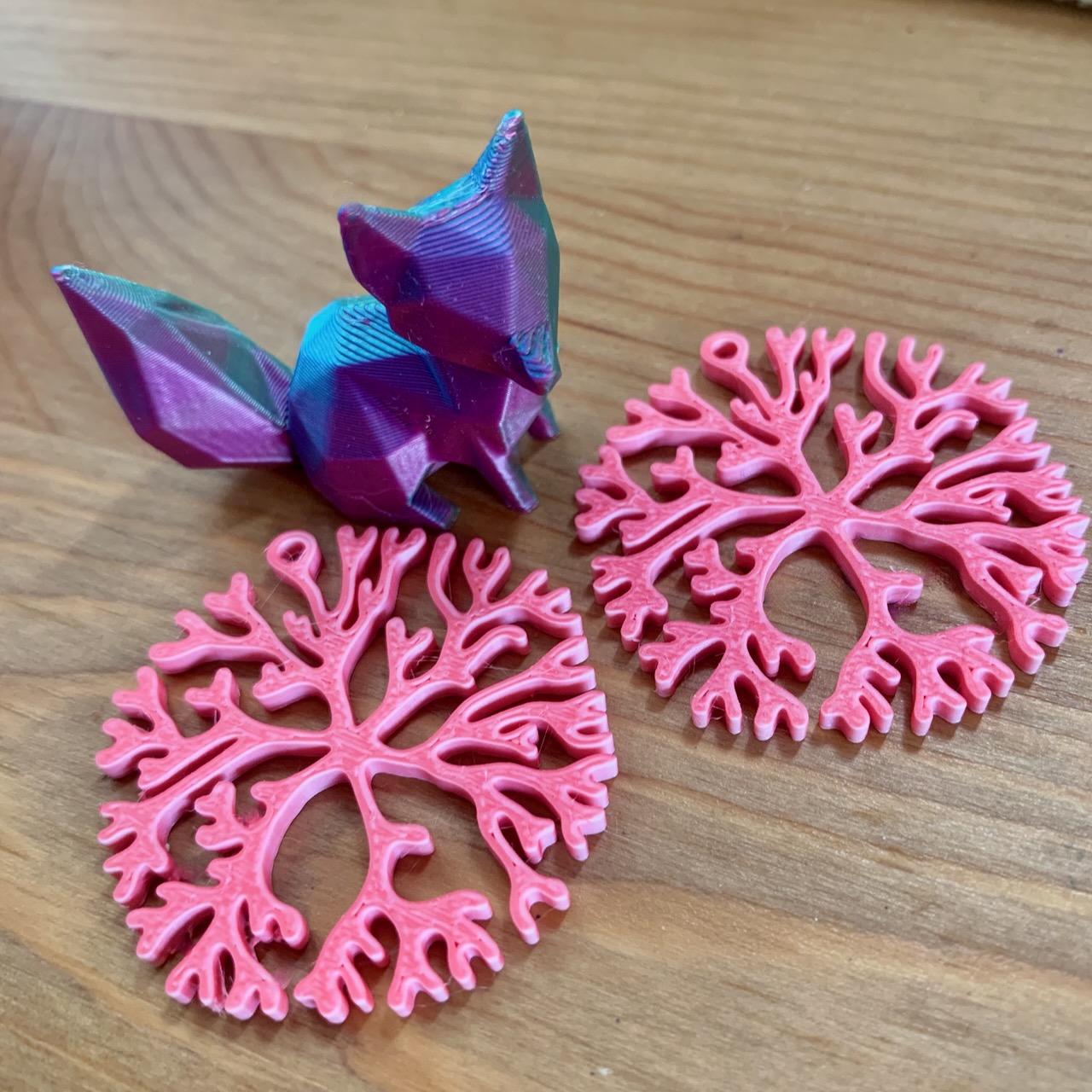 Coral Earrings by 3DFashionFreak by litlnemo | Download free STL model ...