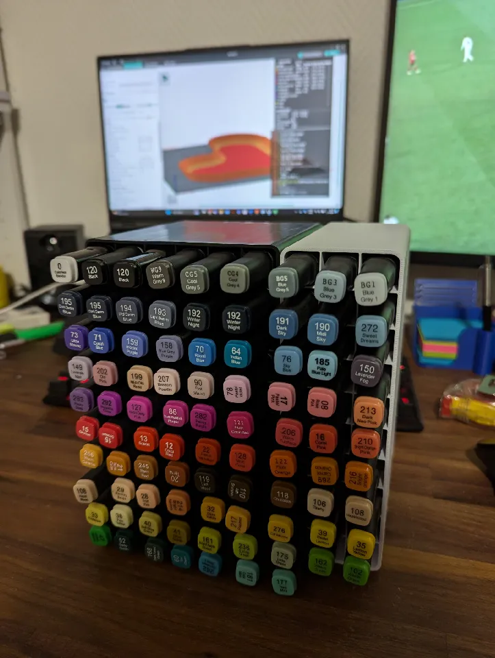 Marker holder by Mathijs Van Wijk | Download free STL model ...