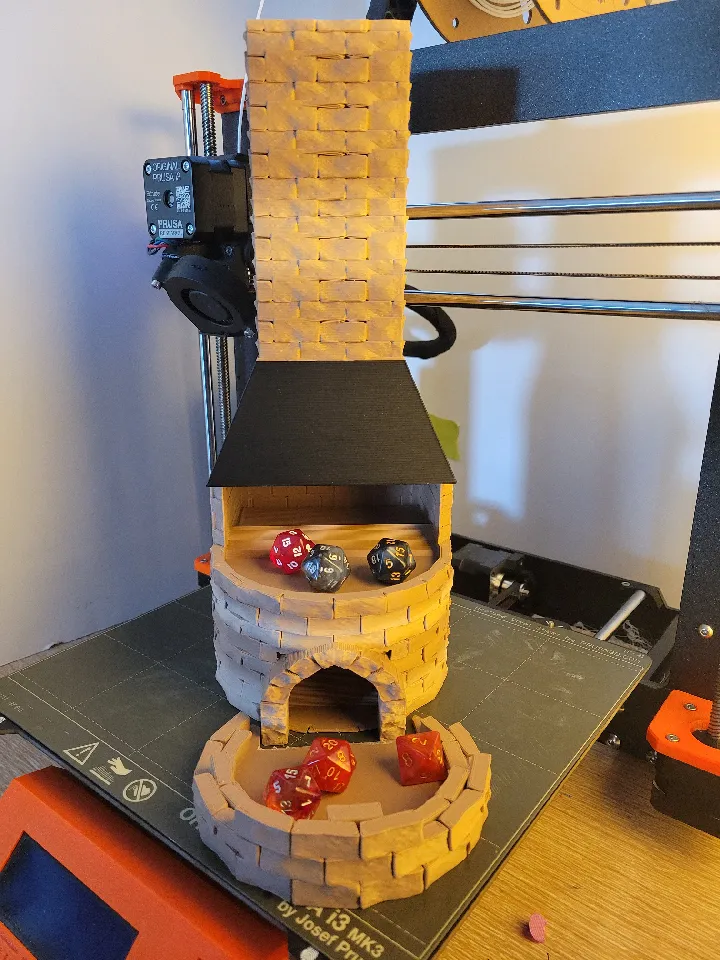 Forge Dice Tower by MailleMas | Download free STL model | Printables.com