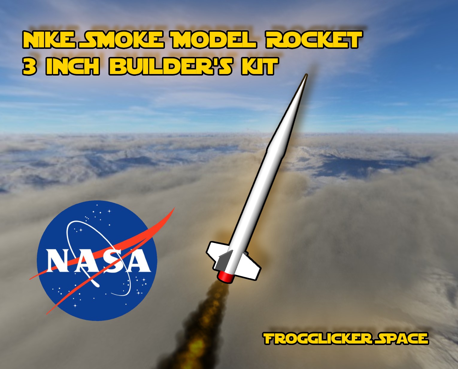 Nike Smoke Model Rocket -- Power Series - 3in by David Frey | Download ...