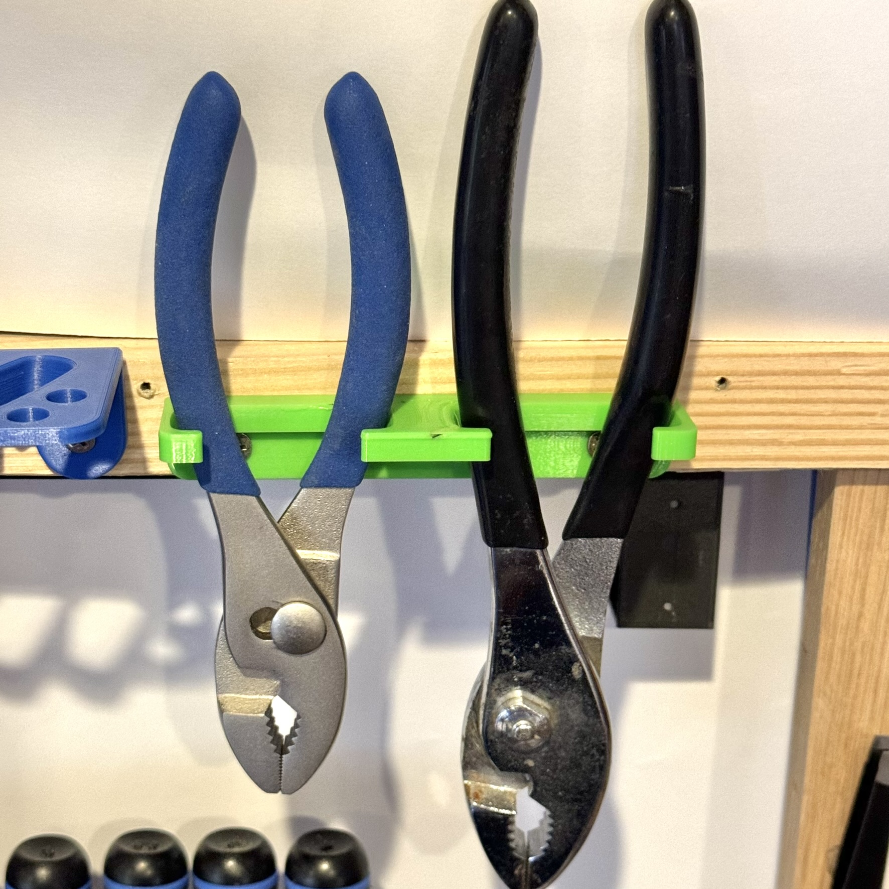 Wall Mount Pliers Holder - 2, 3 or 4 pair by mscalora | Download free ...